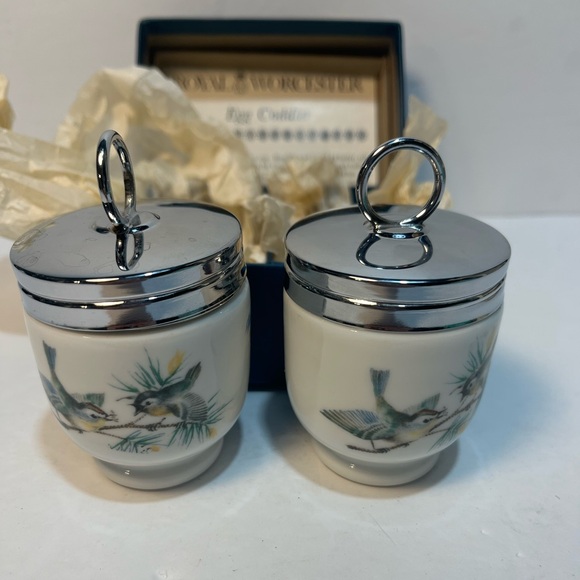 Royal Worcester | Kitchen | Royal Worcester Porcelain Egg Coddlers 2 ...